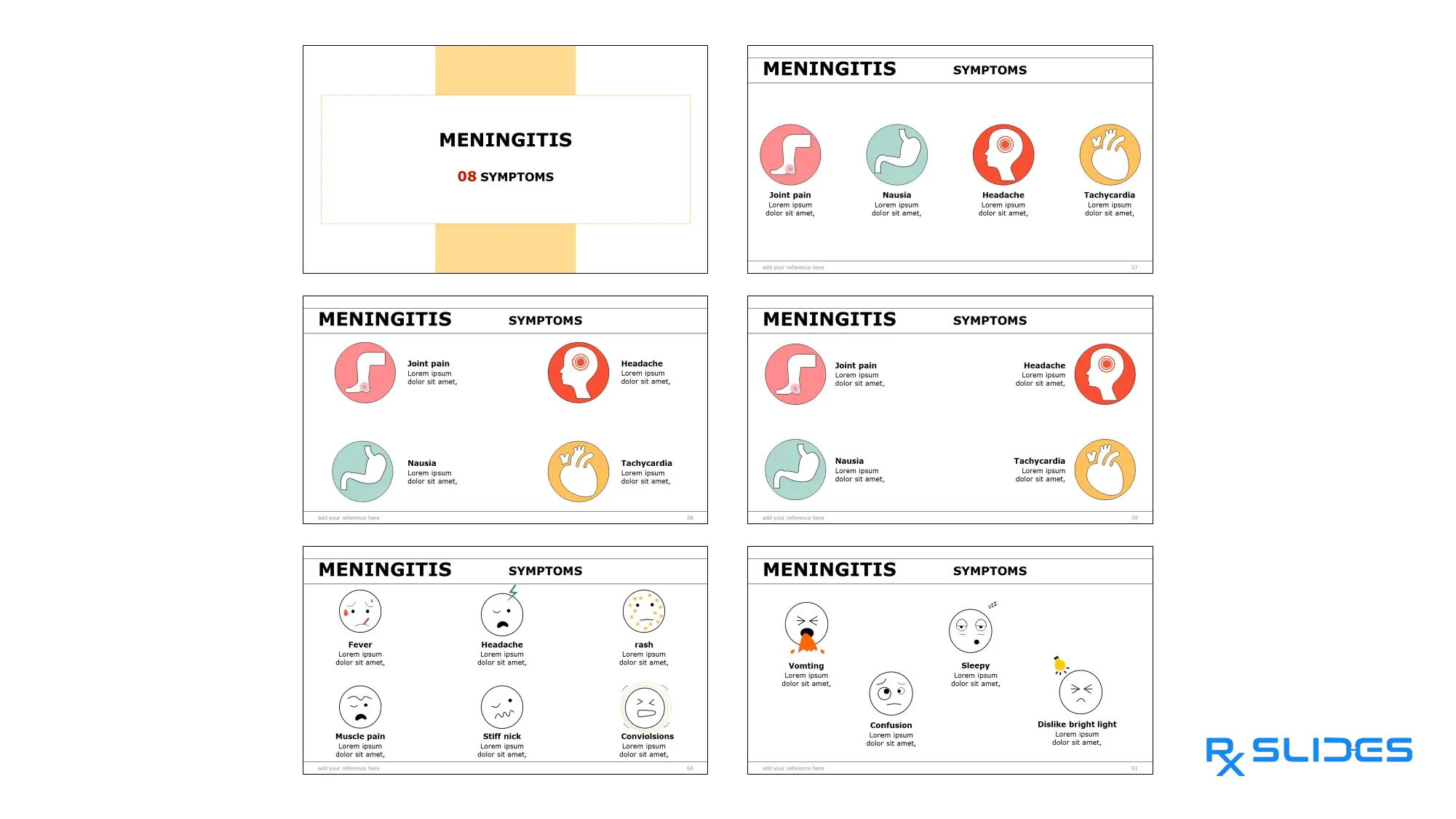 Download Meningitis PowerPoint Template| RxSlides